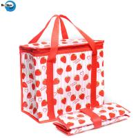 China Cheap Custom Promotion Simple PP Non-Woven Shopping Bag Recyclable Foldable Laminated Nonwoven Carrier for sale