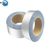 China Butyl Rubber Coated with Aluminium Waterproof Roofing Tape Joint Sealer and Window/Door Tape for sale