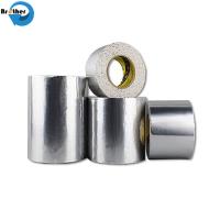 China Waterproof Butyl Rubber Tape Single Side Aluminum Foil Rubber Tape High Stick for Leakage Repairing for sale