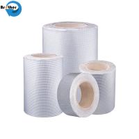 China Outdoor Single -Sided Self Adhesive Roof Aluminum Foil Rubber Repair Waterproof Butyl Tape for Glass for sale