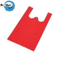 China Factory Direct Sale Free Sample Hot Selling Ecofriendly TNT PP Spunbond Nonwoven Fabric Handle Bag Non Woven Shopping for sale