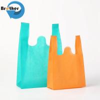 China Low MOQ Cheap Price Promotional Customized Colors Tote PLA Non-Woven Shopping Bag, Eco Recyclable PP Non Woven Bags for sale