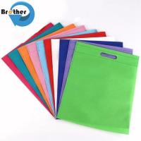 China Wholesale T Shirt Vest D W Cut PP Non Woven Canvas Cotton Nylon Polyester Drawstring Supermarket Tote for sale