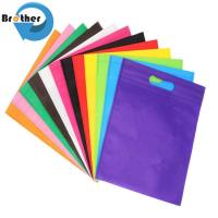 China Promotional PP Non Woven TNT Bags/Polypropylene Nonwoven T Shirt Bags Bag/T-Shirt Non-Woven Vest Carrier Shopping Bag for sale