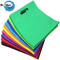 China Custom Recycle Eco PP Spunbond T-Shirt Handle Reusable Nonwoven Vest Shopping Tote Non Woven Fabric Carry Bags for sale