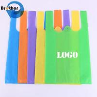 China Retail Shopping Handle PP Vest Non Woven Nonwoven Die Cut T-Shirt Bag for sale