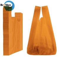 China Ecofriendly Home Textile High Quality PP Spunbond Nonwoven Fabric Reused Bags for T-Shirt or Gifts for sale