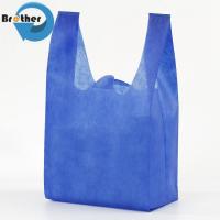 China Promotional PP Non Woven TNT Bags/Polypropylene Nonwoven T Shirt Bags Bag/T-Shirt Non-Woven Vest for sale
