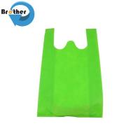 China Promotional PP Non Woven TNT Bags/Polypropylene Nonwoven T Shirt Bags Bag/T-Shirt Non-Woven Vest Carrier Shopping Bag for sale