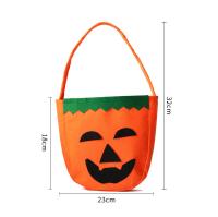 China In-stock New Gift Halloween Non-Woven  Tote Bag for Candy and Pumpkin for sale