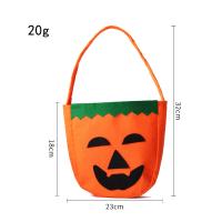 China In-stock New Gift Halloween Non-Woven  Tote Bag for Candy and Pumpkin for sale