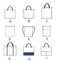 China Customized Cheap  Polyester Canvas Gift Bag Promotion Handbag for sale