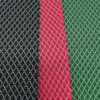China Sandwich Mesh Fabric Embedded Silver Wire 1.5mm Thick for Sneaker Tongue/Backpack Panels for sale