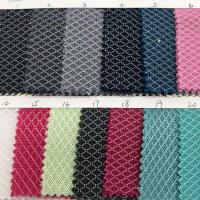 China Sandwich Mesh Fabric Embedded Silver Wire 1.5mm Thick for Sneaker Tongue/Backpack Panels for sale