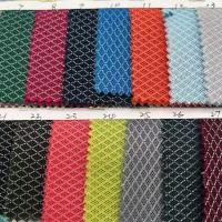 China Sandwich Mesh Fabric Embedded Silver Wire 1.5mm Thick for Sneaker Tongue/Backpack Panels for sale