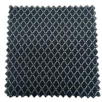 China Sandwich Mesh Fabric Embedded Silver Wire 1.5mm Thick for Sneaker Tongue/Backpack Panels for sale