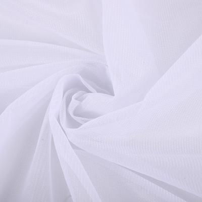 China 50D Textured Plain Weave Fabric Wavy Fine Mesh Polyester mesh fabric for sale