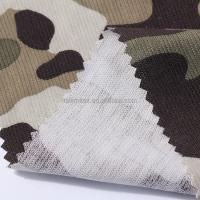 China 172gsm 160cm Polyester Cotton Camouflage Printed Fabric Clothing Fabric Warp Knitted Mesh Fabric for sale