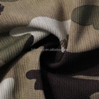 China 172gsm 160cm Polyester Cotton Camouflage Printed Fabric Clothing Fabric Warp Knitted Mesh Fabric for sale
