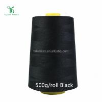 China 40S/2 20S/3 Medium Thick Polyester Thread for Luggage Clothing Flatbed Quilted Pagoda Thread 100% Polyester Raw for Weaving for sale