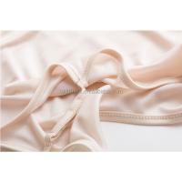 China High Quality 115-120gsm White Knitted Fabric Elastic Polyester Greige Fabric Popular Export for Vest Camisole Woven Plain for sale