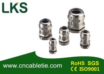 China Nickel Plated Brass Waterproof Cable Gland PG Type with IP68 Protection for Secure Cable Management for sale