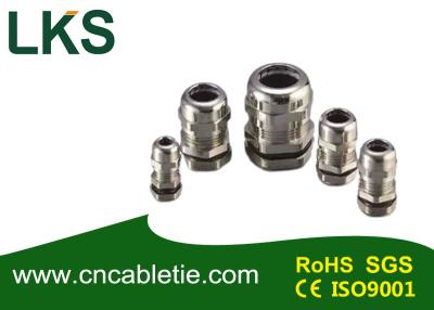 China Industrial Brass Nickel Coated IP68 Waterproof Cable Gland PG Thread Long Claw Type for Machinery for sale