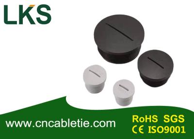 China Nylon Round Waterproof Screw Plug with IP68 Rating and Metric Thread for Electrical Cable Entry for sale
