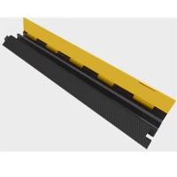 China Light Weight YGDQ-D1K Outdoor Rubber Speed Hump Traffic Wire Protector Cable Ramp for sale