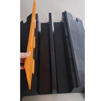 China Customized Color Rubber Cable Protector Ramp for ygdq-sk 5 Channel Safety Speed Hump for sale