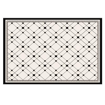 China Large Size Crystal Velvet Anti Slip Mat 10mm Thickness 15.200kg Package Gross Weight for sale