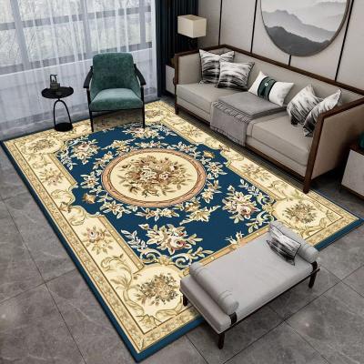 China Custom Anti-Slip Carpets for Living Room Home Decor Overheat Protection Vintage Style for sale