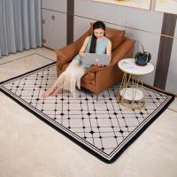 China 220V Graphene IR Electric Grey Floor Heating Rug Heating Mat Anti-Slip Easy to Install for sale