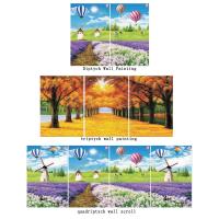 China Domestic Hanging Picture Wall Mount Heater Room Electrical Graphene Heating Painting for sale