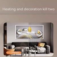 China 800W Wall-Mounted Infrared Heating Mural Picture Heater with Constant Temperature Technology and Adjustable Thermostat for sale