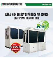 China R290 R32A Energy-Efficient Air Source Heat Pump Water Heating for sale