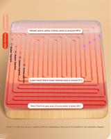 China Best Selling Bed Use Water Circulation Heater Mattress Pad Electric Water Thermal Blanket Pad for sale
