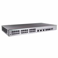 China 24-Port Gigabit Ethernet Switch 4x10GE SFP+ 2 Stack Ports 176Gbps Switching Capacity for sale
