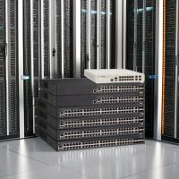China Full-Duplex Half-Duplex Ethernet Switch with 24 PoE Ports and 2x10 GBE Uplinks for sale