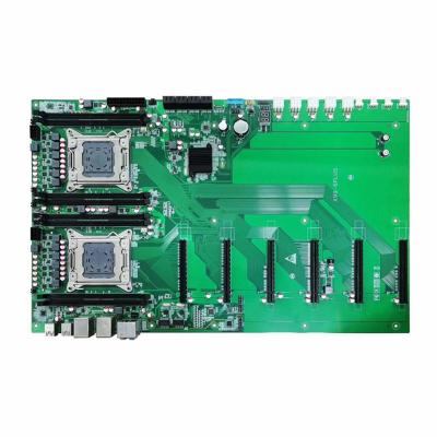 China X99-6Plus Motherboard LGA2011 4xDDR4 256GB 8xSATA III 6GPU Support for sale