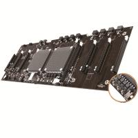 China X79 Motherboard Dual CPU LGA2011 9 GPU Slot DDR3 1333 1600 1800W Mining Rig for sale