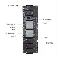 China X79 Motherboard Dual CPU LGA2011 9 GPU Slot DDR3 1333 1600 1800W Mining Rig for sale