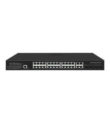 China 20Gbps Managed PoE Switch 8 Gigabit Ports 2 SFP Uplink L2 VLAN Support for sale
