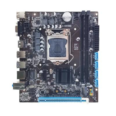 China H110 LGA1151 Motherboard Dual DDR3 32GB Max Support Intel Core i3 i5 i7 Desktop PC for sale