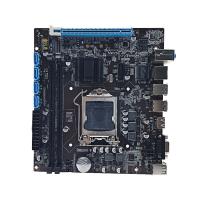 China H110 LGA1151 Motherboard Dual DDR3 32GB Max Support Intel Core i3 i5 i7 Desktop PC for sale