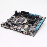 China H110 LGA1151 Motherboard Dual DDR3 32GB Max Support Intel Core i3 i5 i7 Desktop PC for sale
