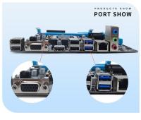 China Customized Double Memory Channel B75 Motherboard Combo for Desktop Computer DDR3 RAM for sale