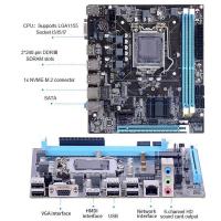 China Customizable H61 Desktop Motherboard LGA1155 Dual Channel DDR3 M-ATX 1600MHz for sale
