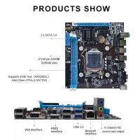 China H81 M-ATX Motherboard LGA1150 16GB Dual DDR3 for i3 i5 i7 2nd 3rd Gen for sale