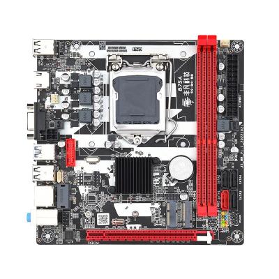 China Customized B75 Mini ITX Motherboard LGA1155 DDR3 16GB for Server Workstation Industrial Computer for sale